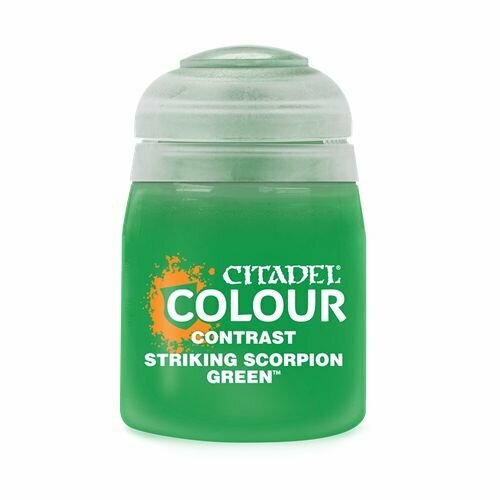 Краска Contrast: Striking Scorpion Green (18ml) краска Citadel