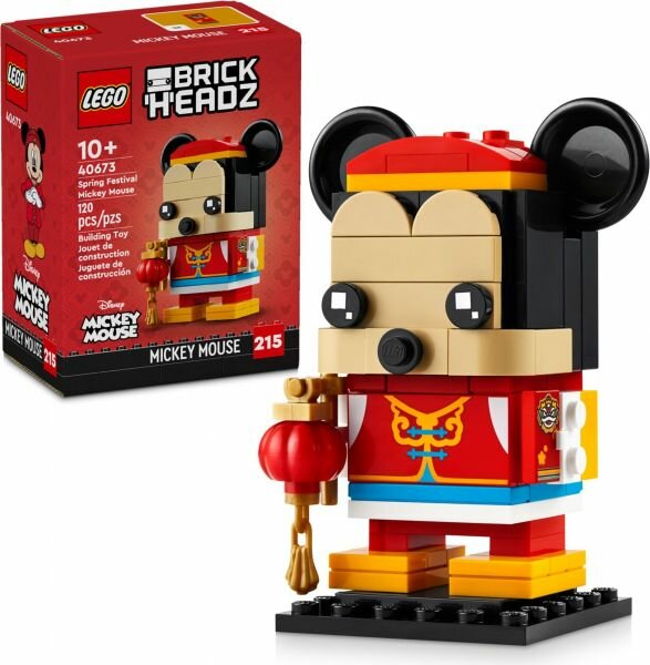 Lego 40673 BrickHeadz Весенний фестиваль Микки Мауса