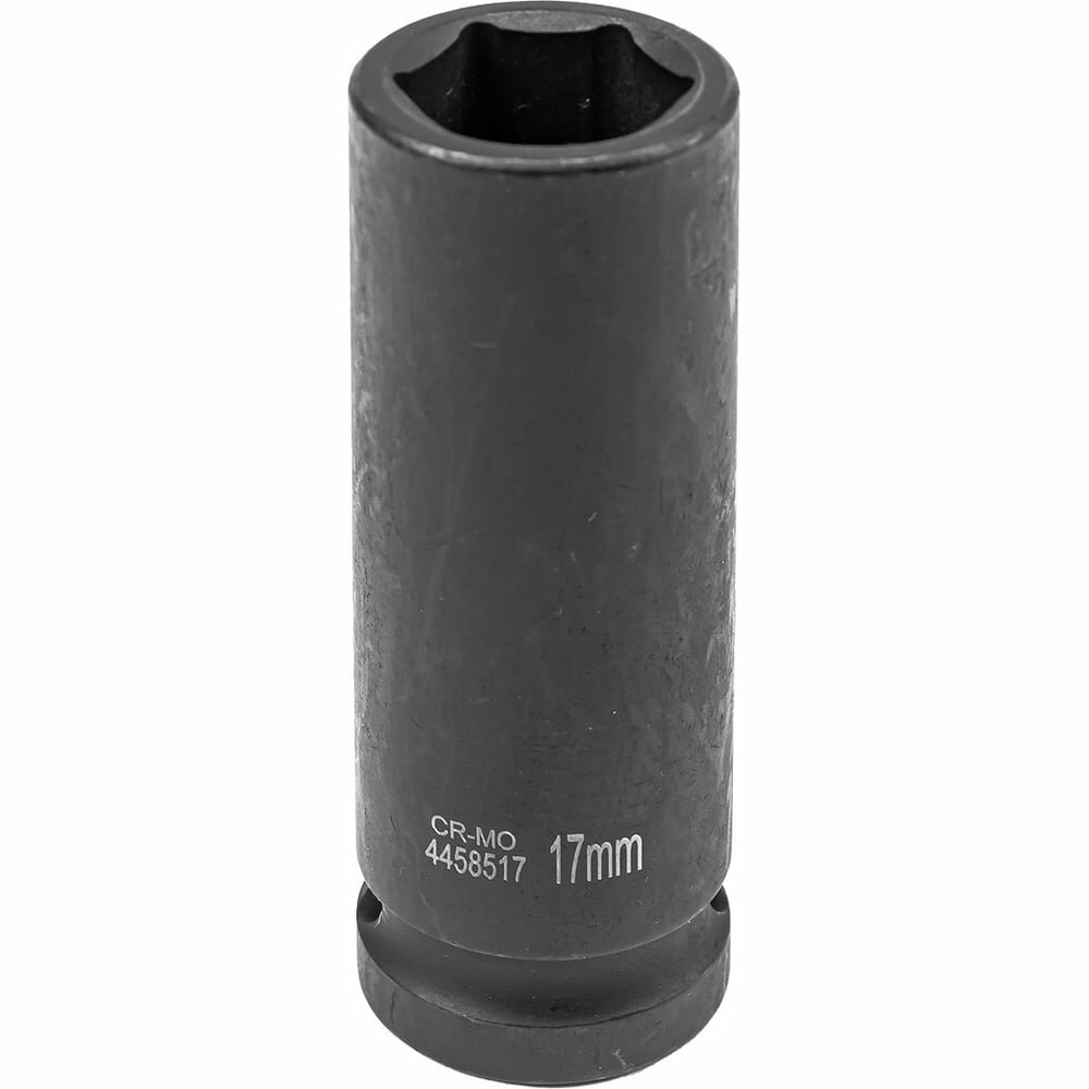 Головка ударная глубокая 6-гранная 17 мм, 1/2"DR Partner PA-4458517(13067)