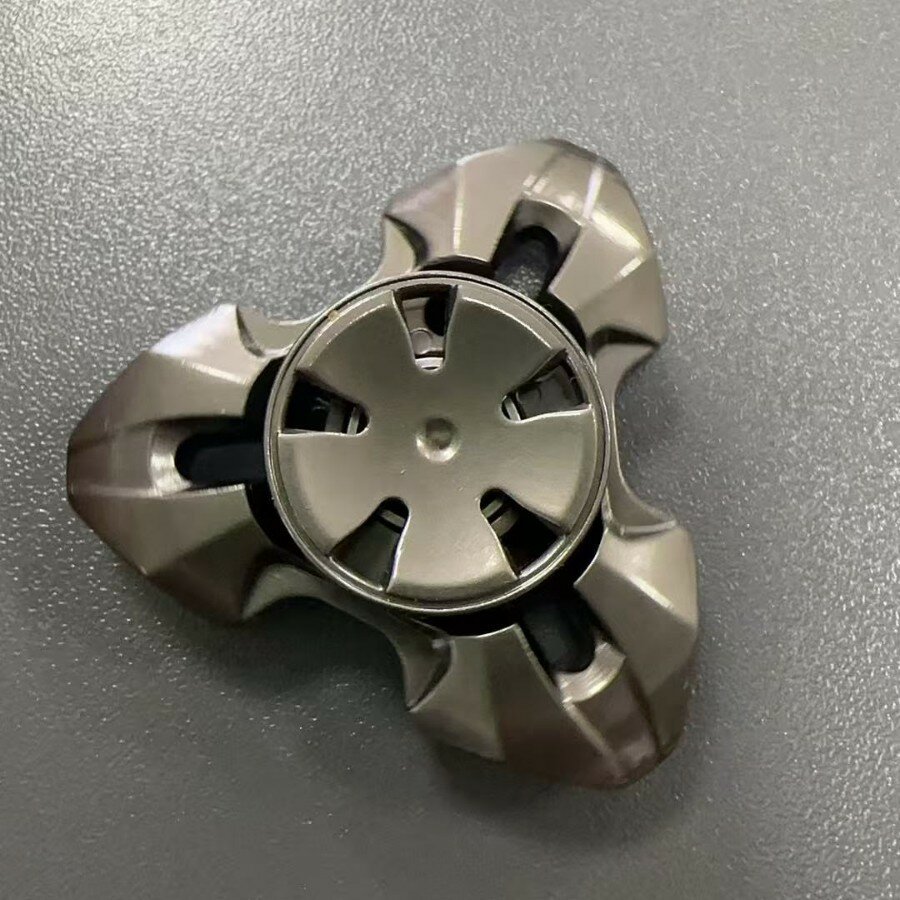 Игрушка для снятия стресса EDC, вращающийся фиджет-спиннер, металлическая игрушка для снятия стресса, фиджет-спиннер, слепой бокс Рамбо