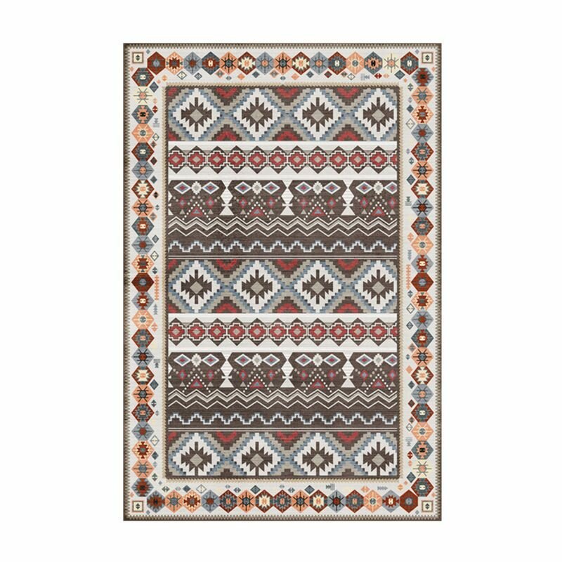 Ковер из имитации марокканского кашемира, легкая роскошь для гостиной, спальни, прикроватный коврик, скандинавский ретро стиль, этнический стиль, американский стиль