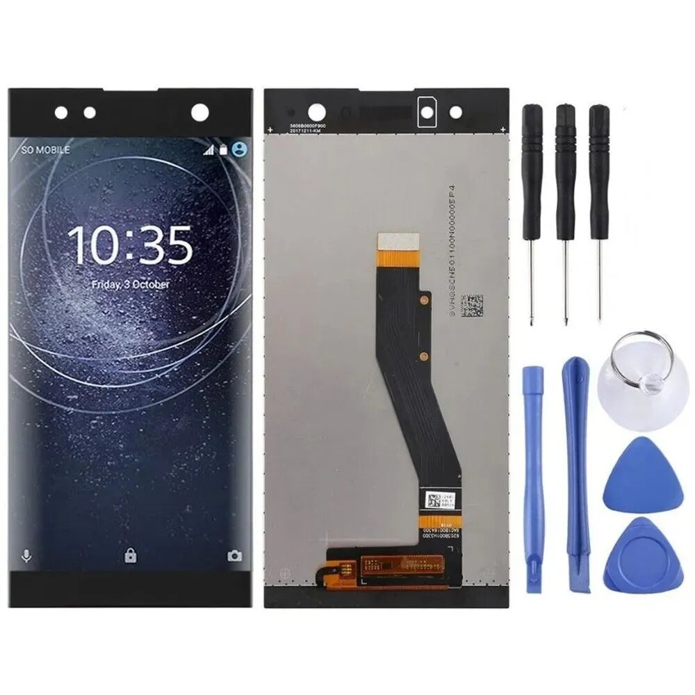 Дисплей для Sony H3223 Xperia XA2 Ultra/H4213 Xperia XA2 Ultra Dual (в сборе с тачскрином) чёрный