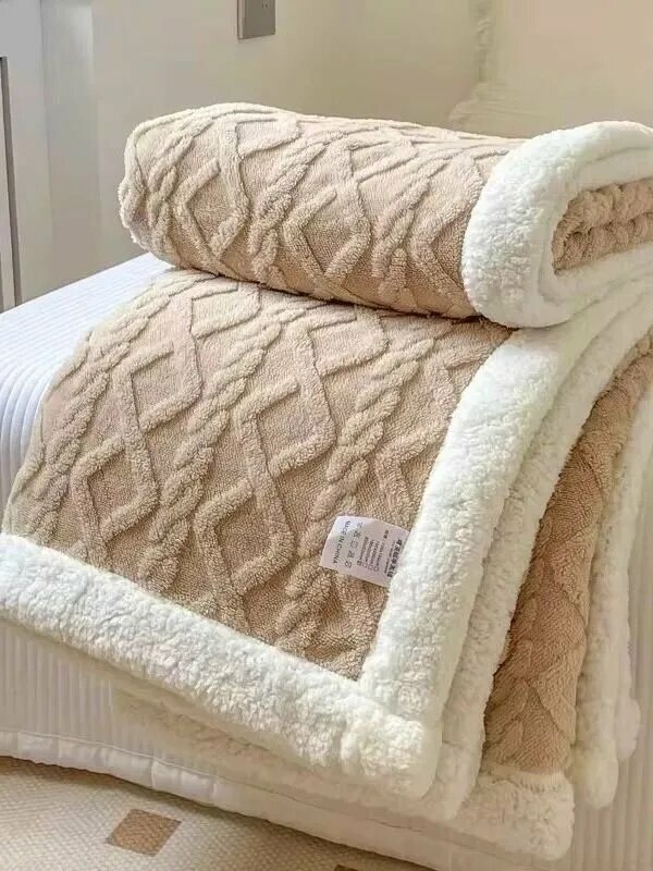 TSC Плед , Кашемир, Микровелюр, 230 см х 200 см