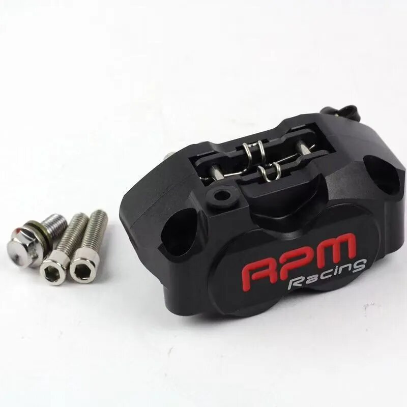 Тормозной суппорт мотоцикла RPM с 4 поршнями для большинства моделей дисковых тормозов диаметром 200 мм/220 мм