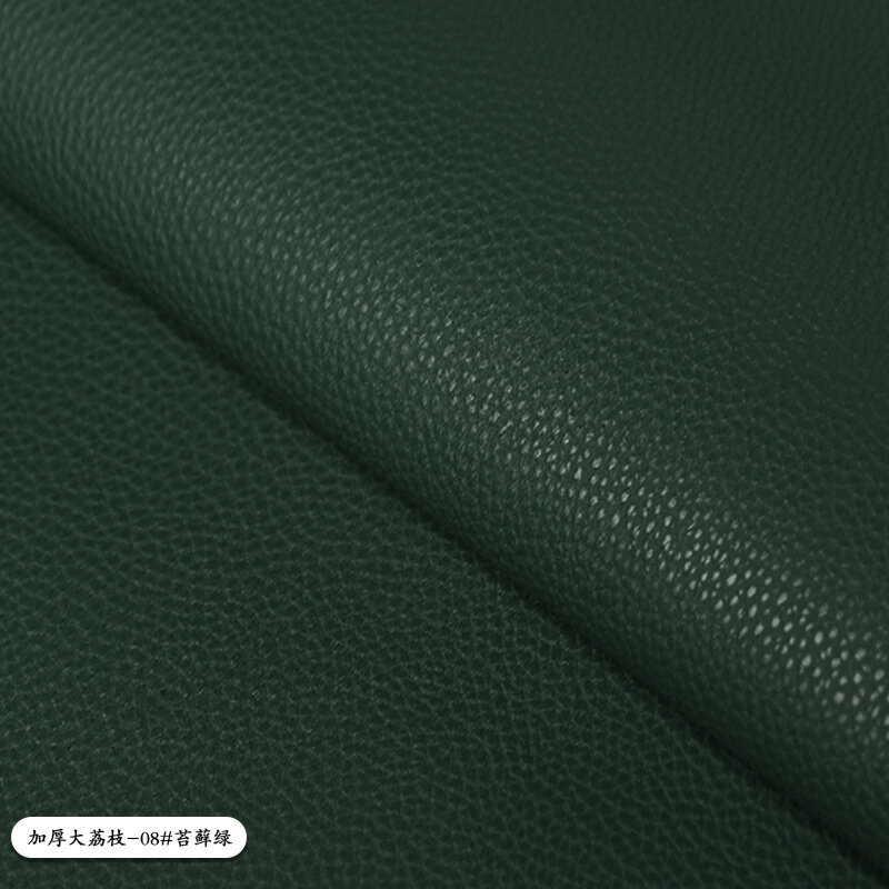 Утолщенная большая ткань из искусственной кожи с текстурой личи, мягкая кожа для диванов, материал для обуви, имитация искусственной кожи от фабрики
