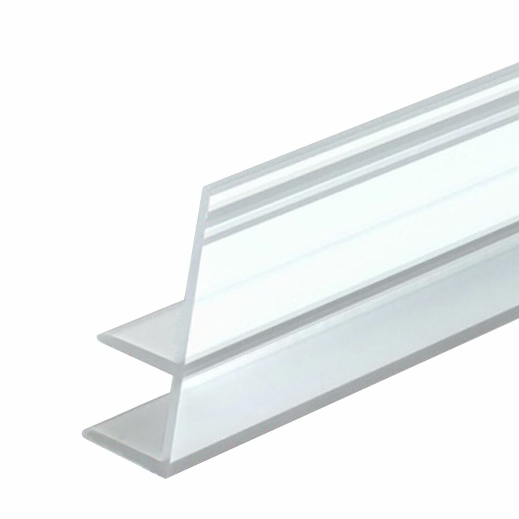 Водонепроницаемая уплотнительная лента для стеклянных дверей ванной комнаты F-типа-10 мм