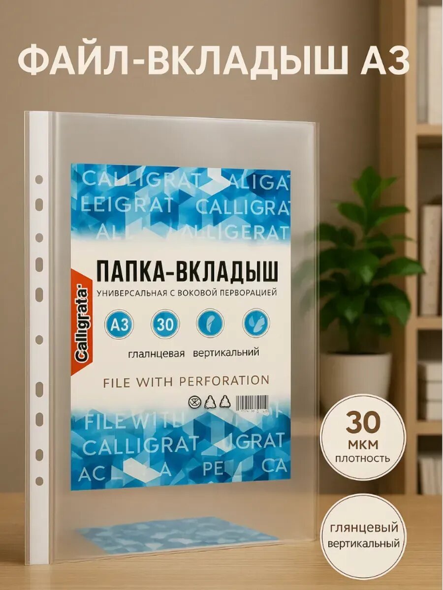 Файл А3 вкладыш для папки