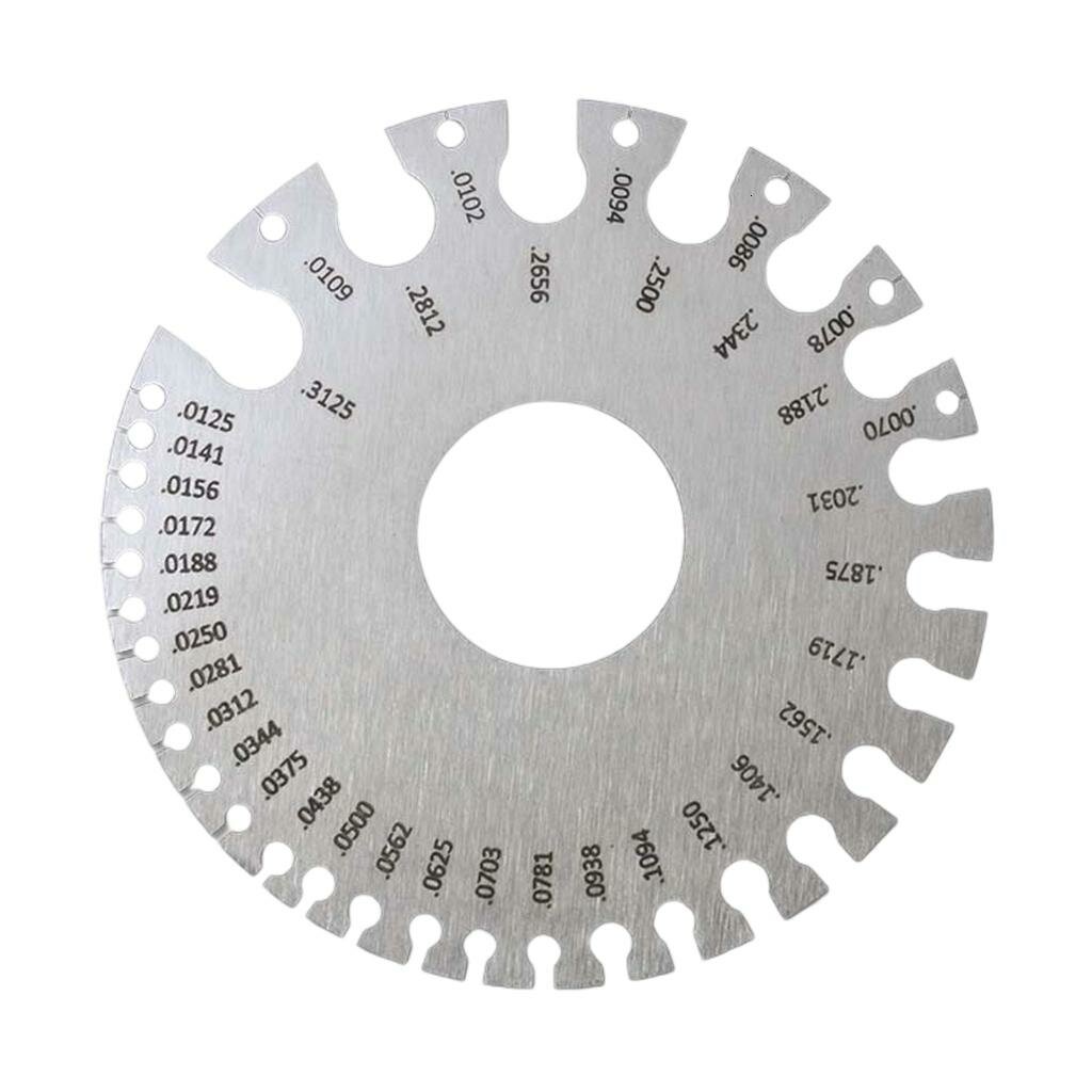 Измеритель диаметра стальной проволоки и сварных швов, круглый диаметром 1 мм