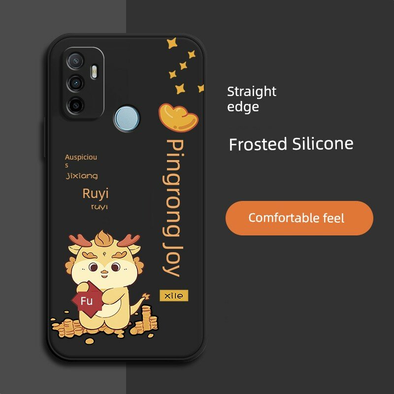OPPO A11s Полная силиконовая чехол в классическом черном цвете, сплошной дизайн, без включенного защитного стекла