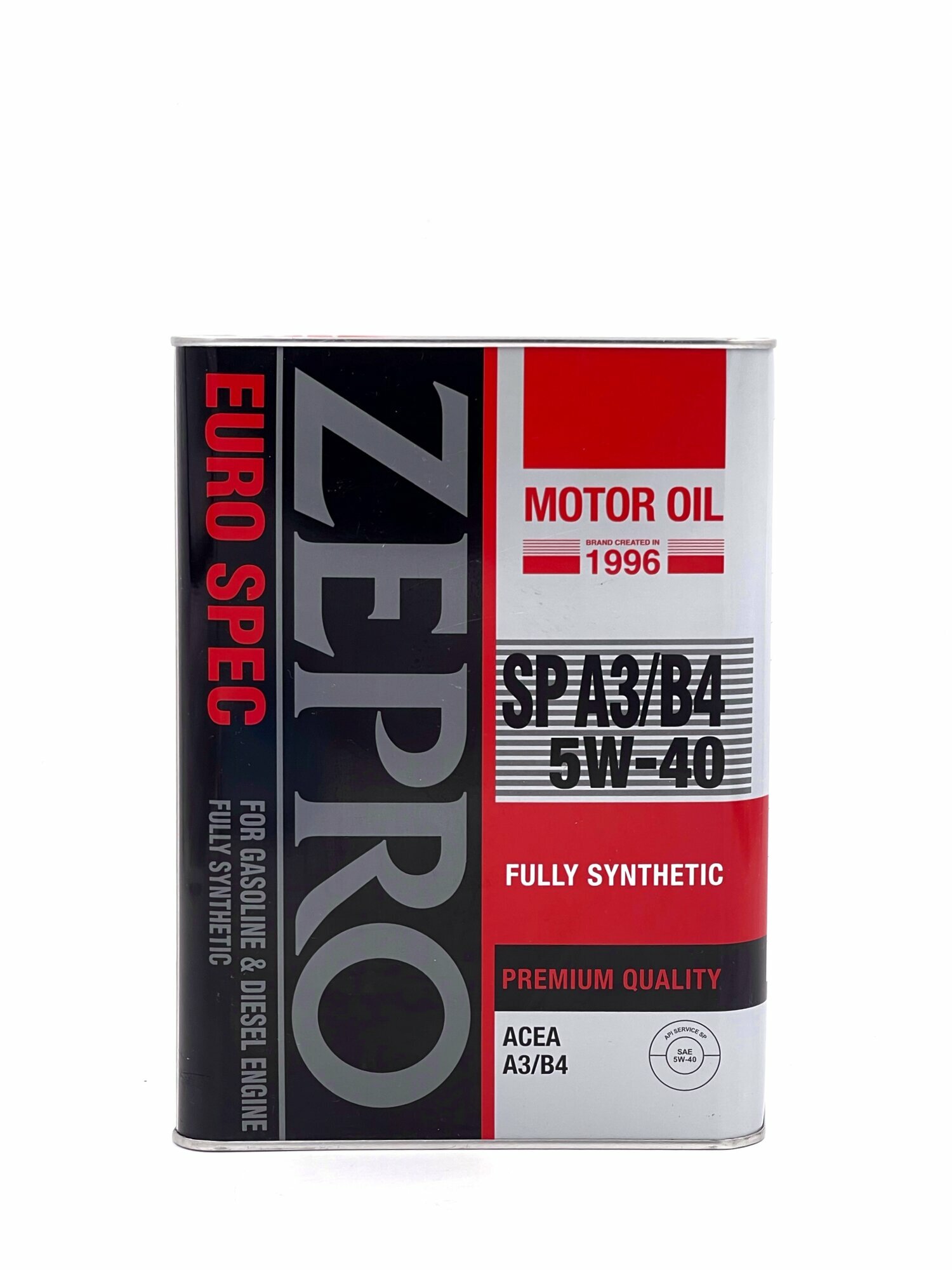 Масло моторное Idemitsu Euro Spec 5w-40 SP A3/B4, синтетическое 4 литра