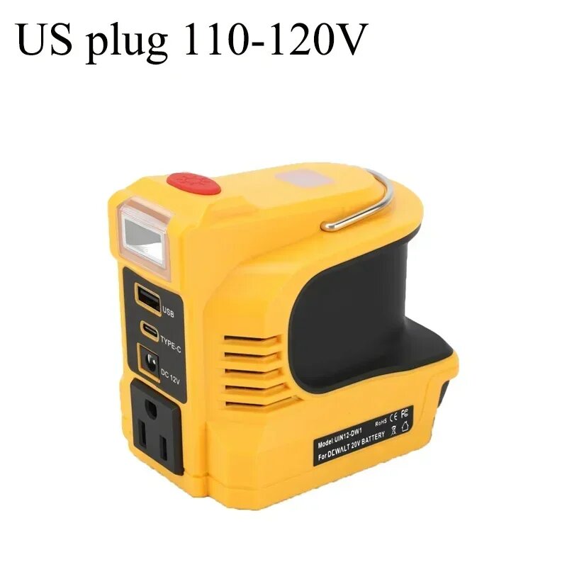 Инвертор 110-120V US plug для 20V DeWalt