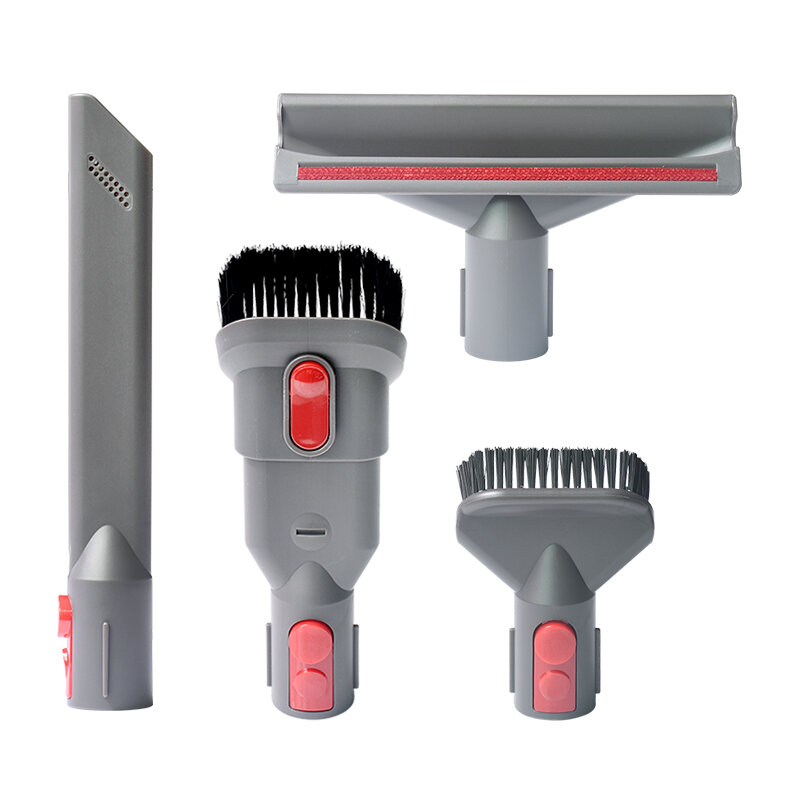 Запасные части, навесное оборудование, набор инструментов, подходит для Dyson V6 V7 V8 V10 DC24 DC33 DC35 DC39 DC44, сменная щетка 4 шт.