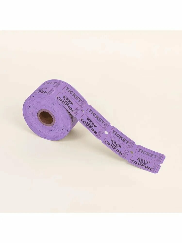 1000 шт. разрывных игровых билетов