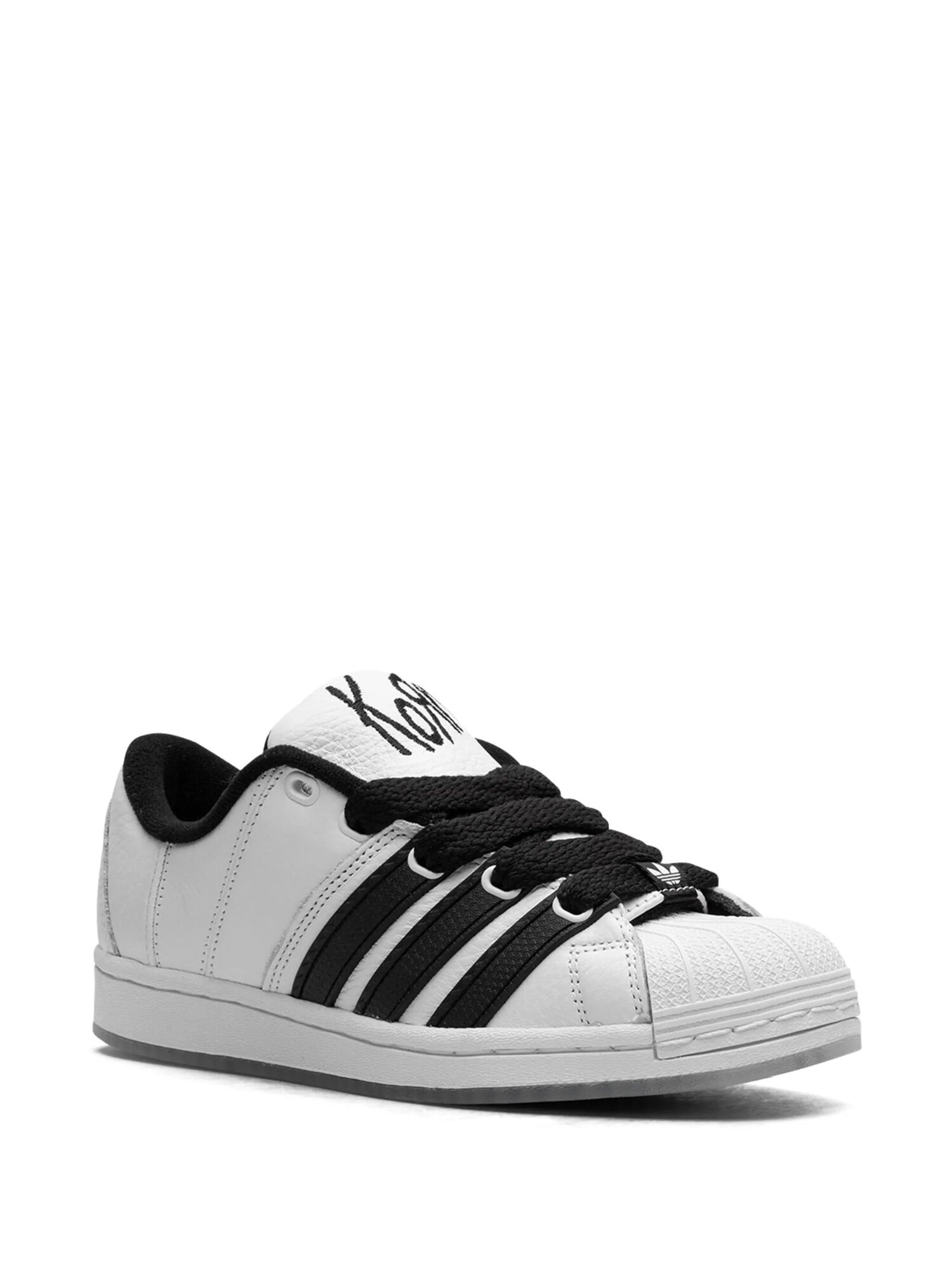 Кроссовки adidas x Korn Supermodified, размер 5 US, серебристый — фото 1