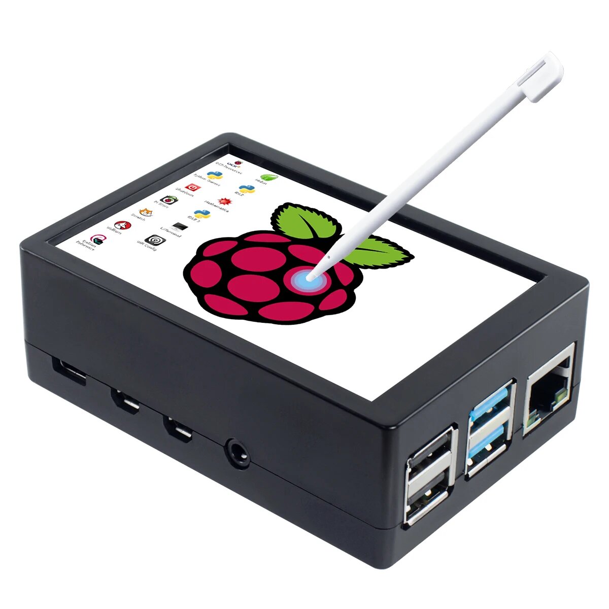 3,5 дюймовый сенсорный экран для Raspberry Pi 4B 480x320 SPI, ЖК-дисплей для Raspberry bian Ubuntu Kali System Raspberry Pi 4 Model B