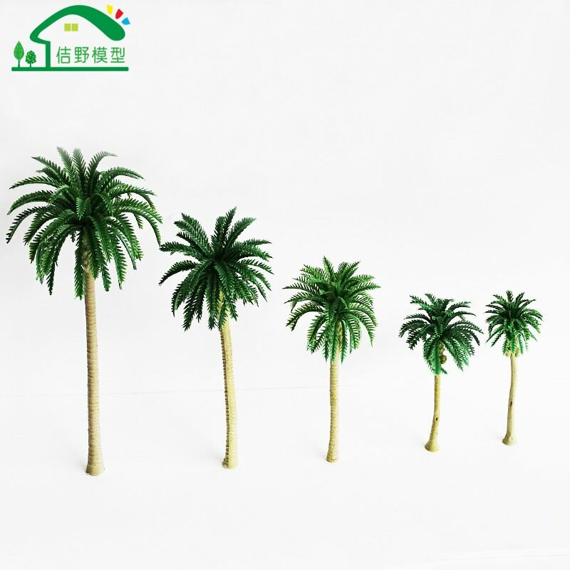 5/10/15/20Pcs Пластиковые Кокосовая пальма