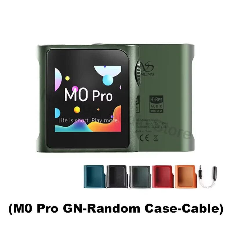 SHANLING M0 Pro MP3-плеер M0 Pro GN-Case-Cable
