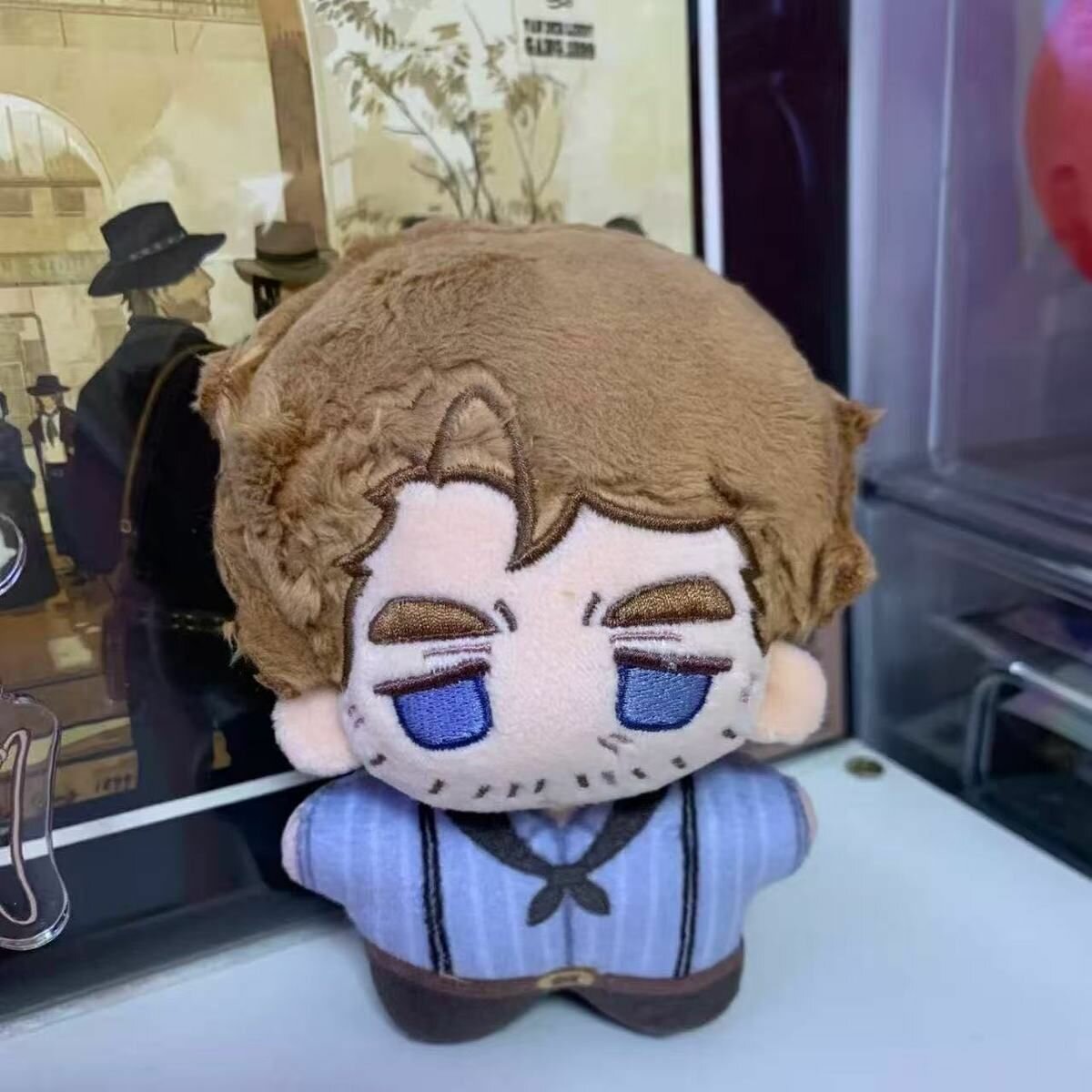 Игрушка мягкая аниме Red Dead Redemption 2 Arthur Morgan ; Артур Морган мягкая игрушка антистресс 10CM