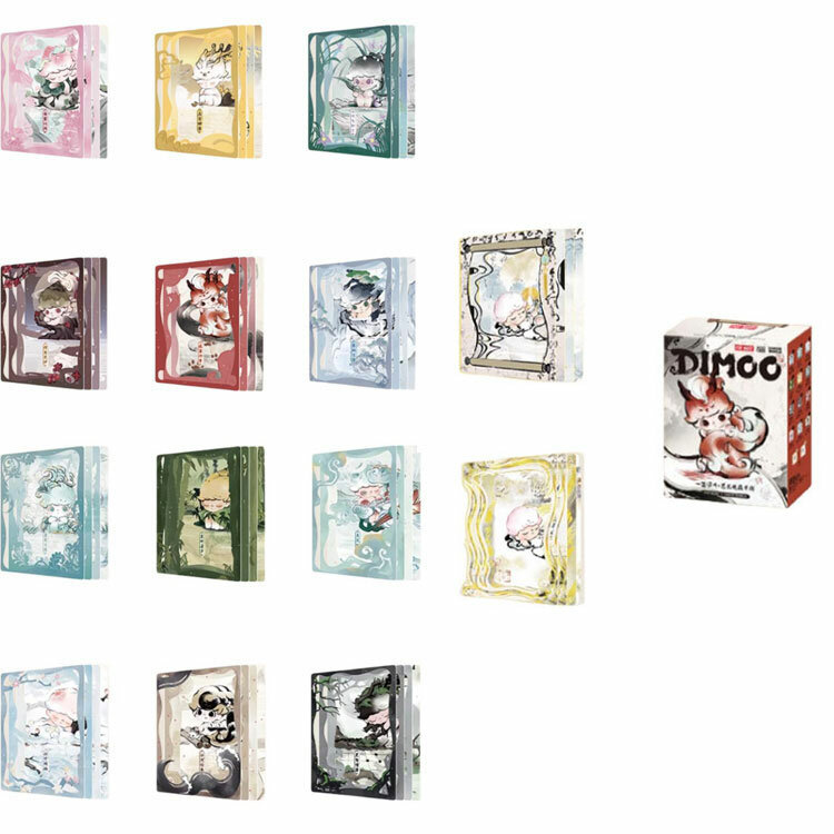 Коллекционные фигурки унисекс POP MART Dimoo Wind And Moon Collection, Single Mystery Box (Random Pick)