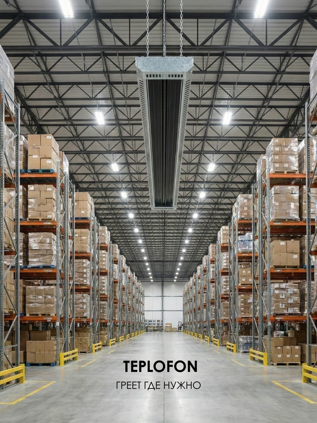 Теплофон Sunrain - 1.0 оцинк