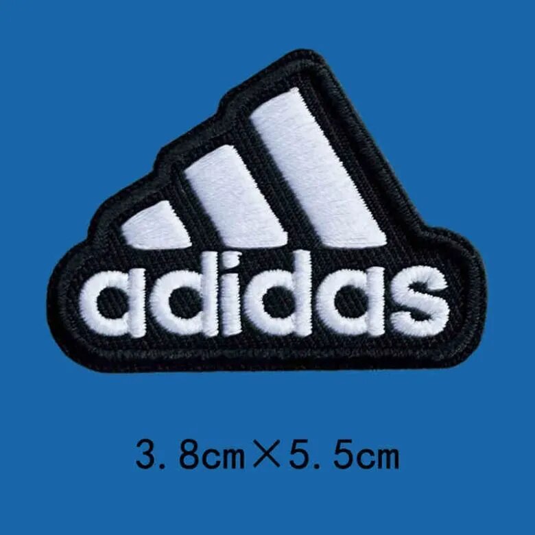 Adidas, вышитая тканевая нашивка, застежка-липучка