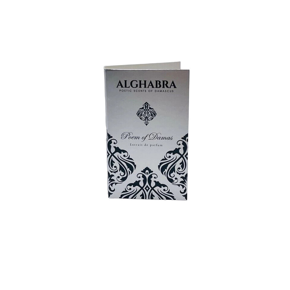 Духи Alghabra Parfums Poem Of Damas миниатюра 1.2 мл / Пробник духов Алгхабра Парфюмс Поэм Оф Дамас / Поэма Дамаска