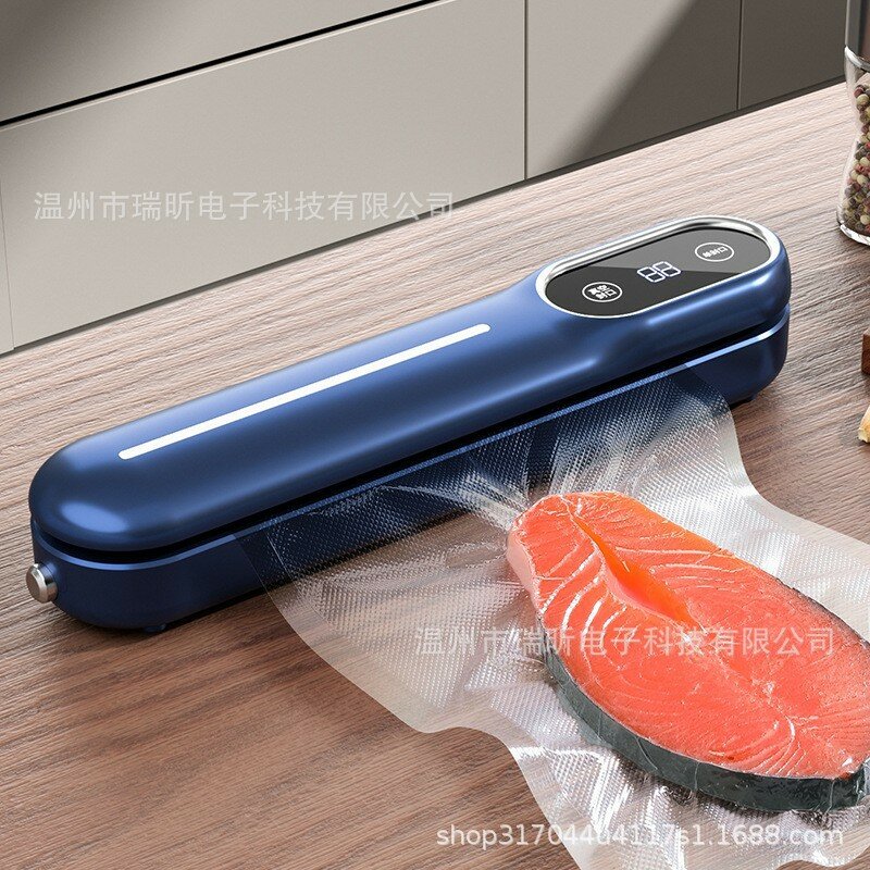 Уплотнительная машина бытовой автоматический небольшой вакуум сухой и влажной встроенной кухонной упаковки