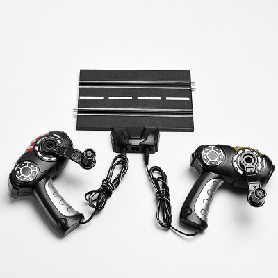 Детская электрическая игрушка для гонок, двойная трасса, супер длинная трасса, электрическая радиоуправляемая гоночная машина для мальчиков