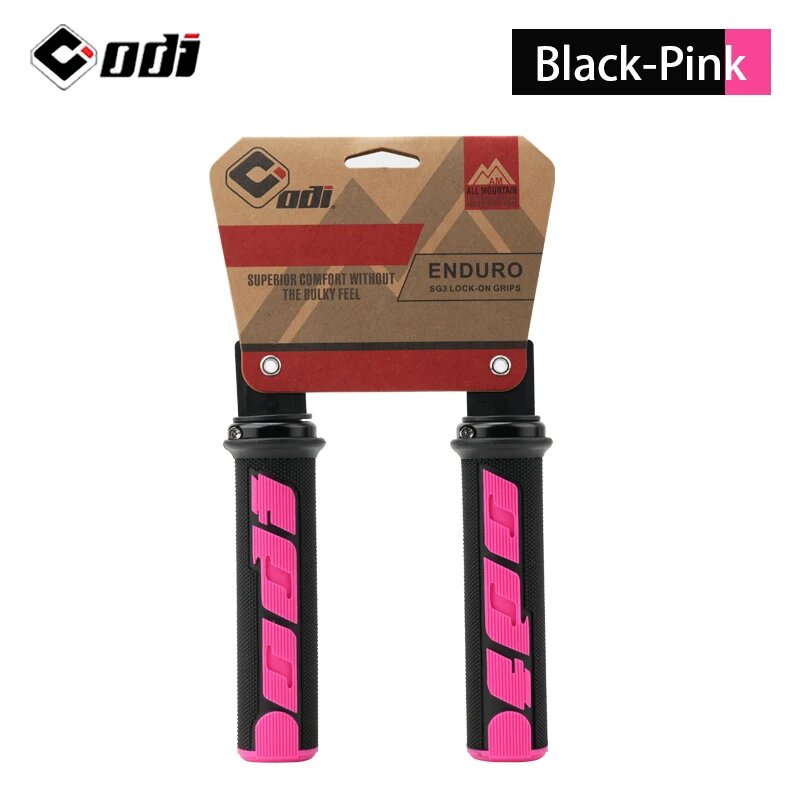ODI RG98 MTB Грипсы из резины Розовый, RG98-Black-Pink