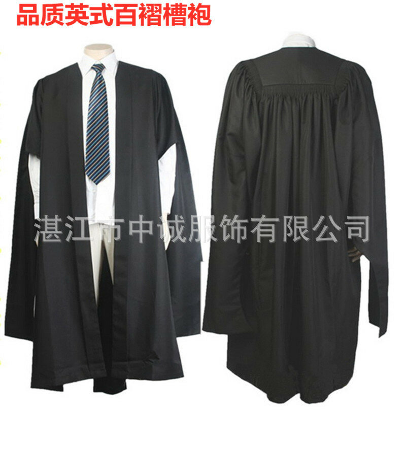 Академическое платье Jiadi Hongkai в британском стиле, европейское выпускное платье, докторское платье, академическое платье