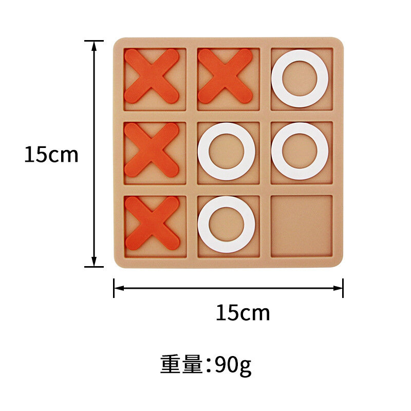 Игра в крестики-нолики для детей Dongdongjian, обучающая игра в крестики-нолики XO, интерактивная игрушка для раннего развития, экологически чистая игра в крестики-нолики