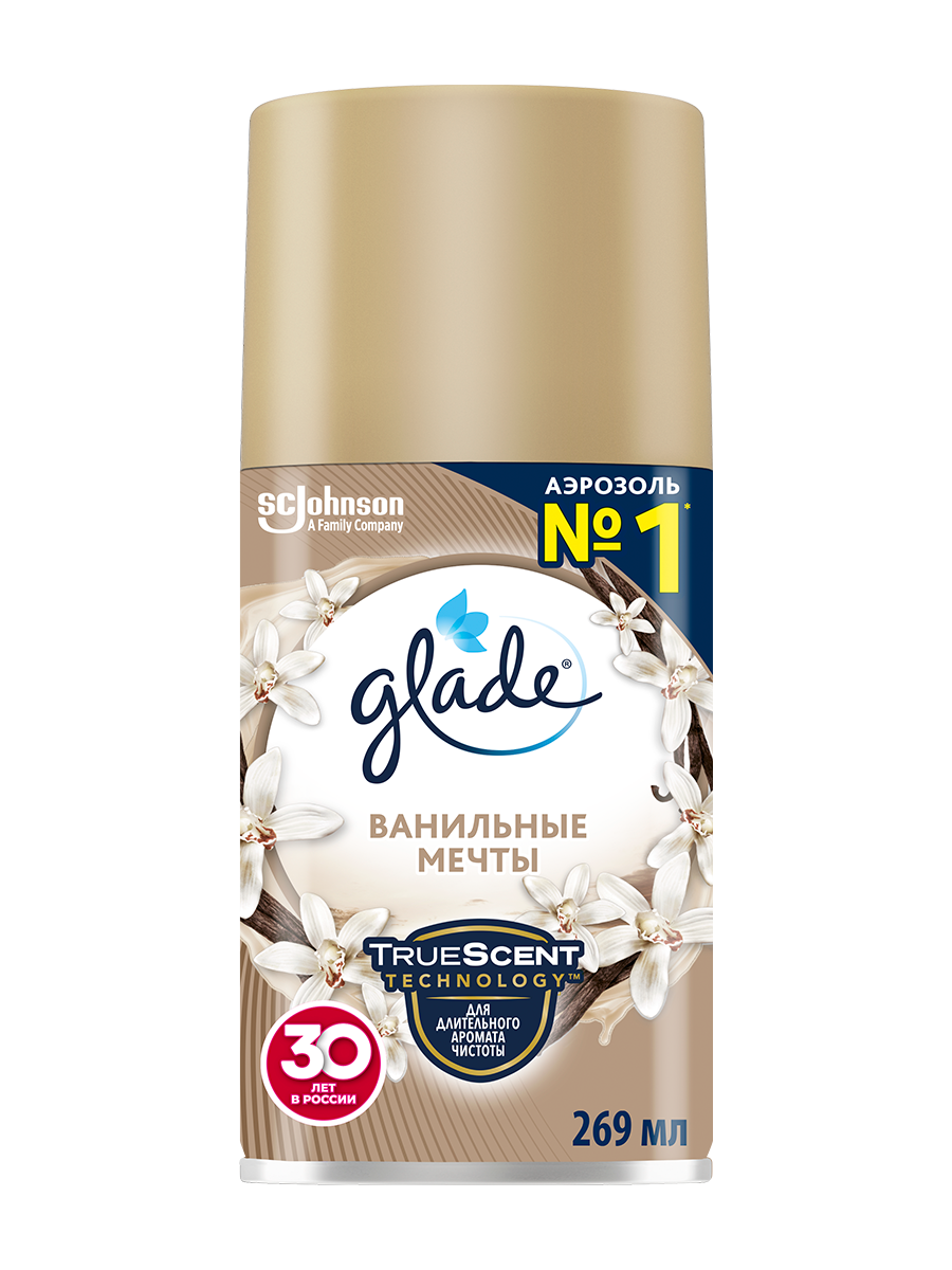 Glade Automatic см. баллон "Ванильные мечты", 269 мл