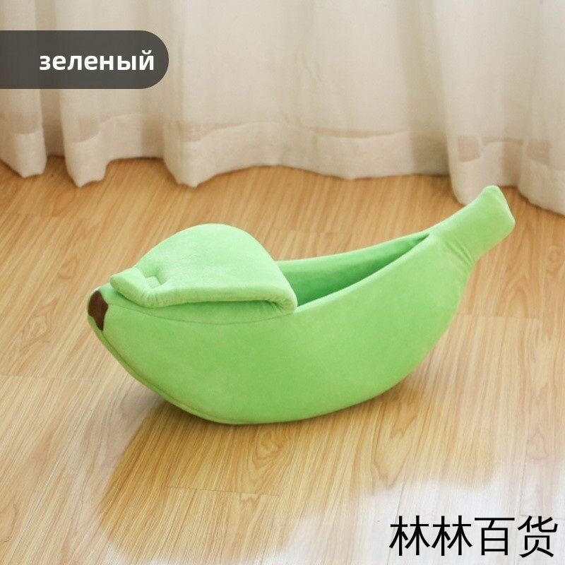 Наполнитель для домашних животных в форме банана, наполнитель для питомника / кошки, согревающий зимой