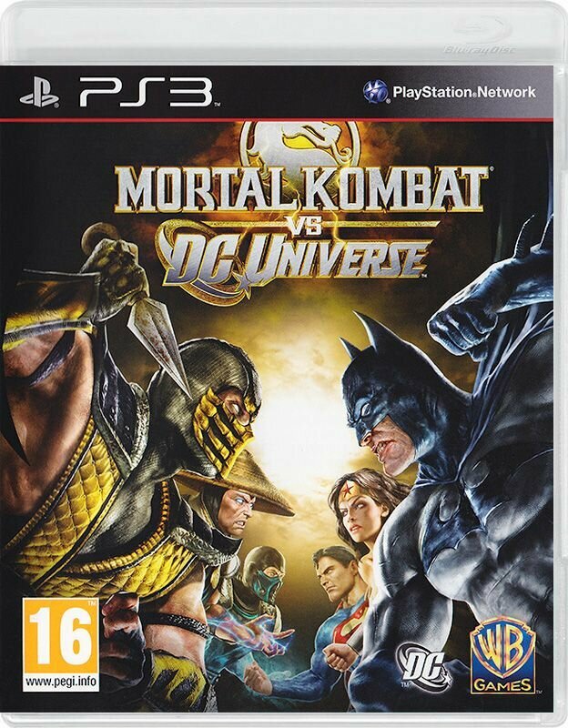 Игра Mortal Kombat vs. DC Universe (английская версия) для PS3