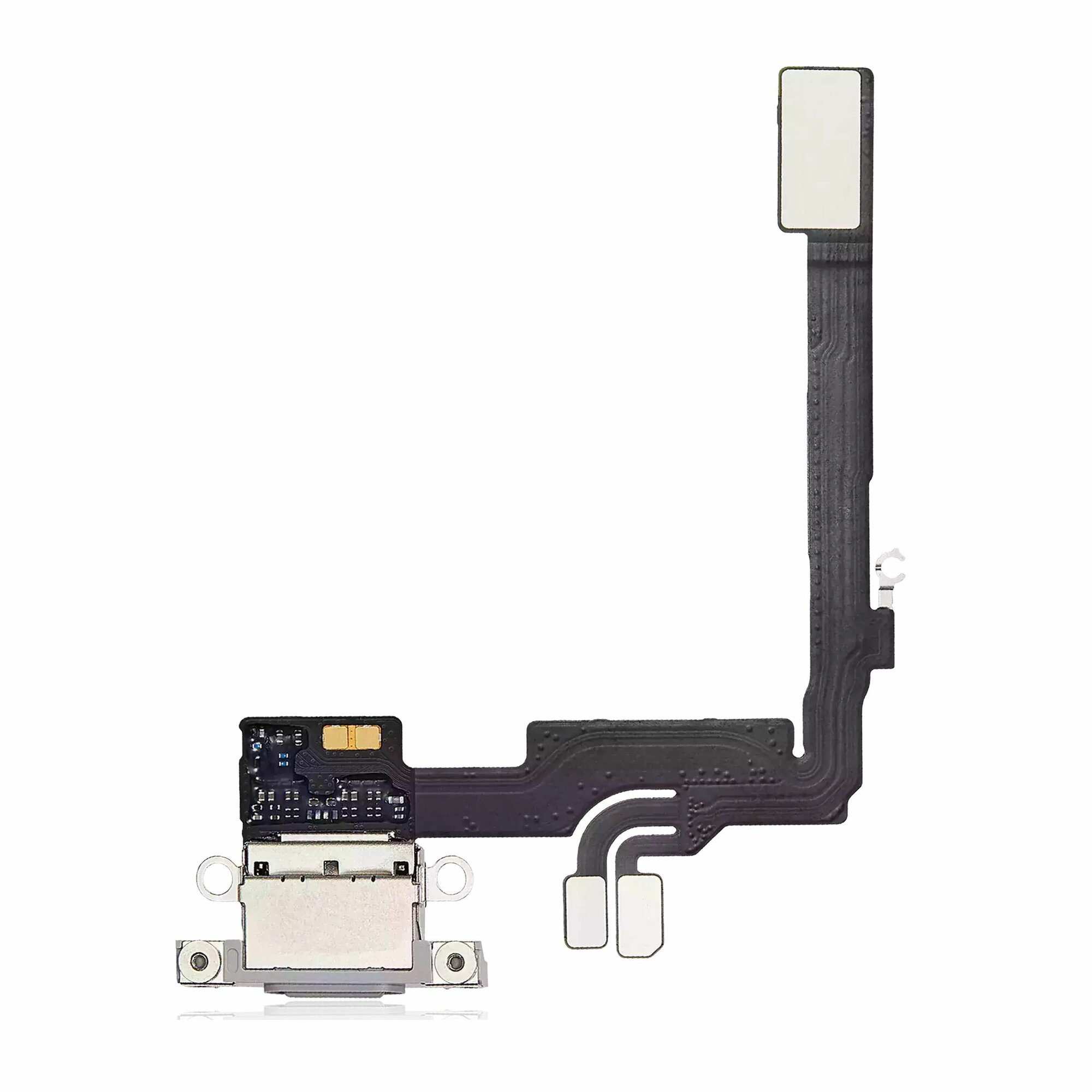 Нижний шлейф (разъем зарядки и синхронизации) iPhone 16 Pro (White Titanium)