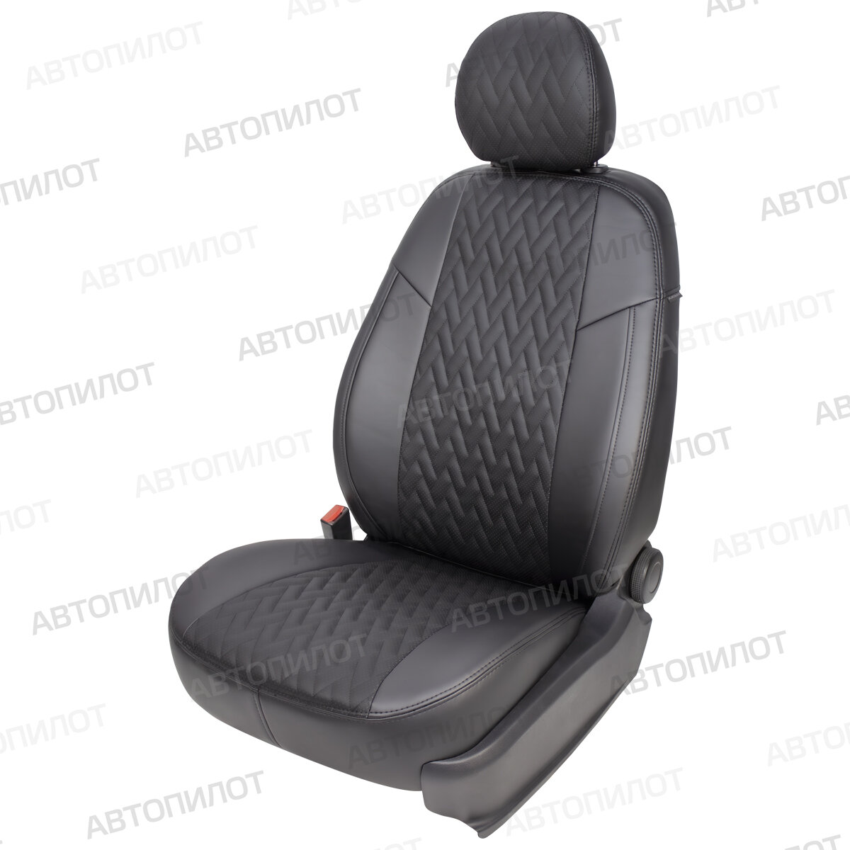 Чехлы Автопилот для Haval M6 II с 21г. Экокожа NAPPA, черный.