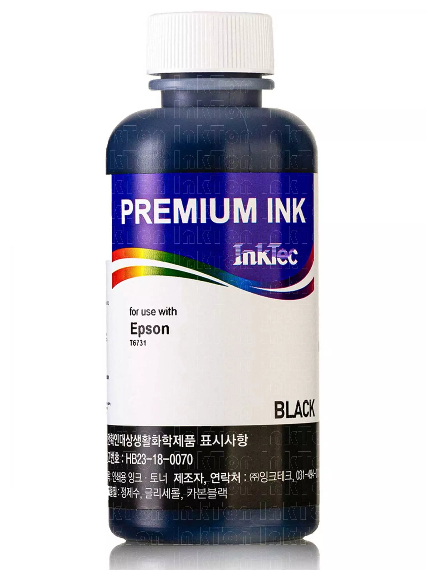 Чернила для принтера Epson 004, L3218, L3219, L3251, L3253, L3255, L3256, L3258, L3266, L3267, L3268, L3269, 100 мл, черные