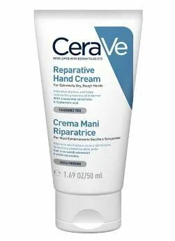 CeraVe Восстанавливающий крем для рук Reparative Hand Cream для сухой кожи, 50мл