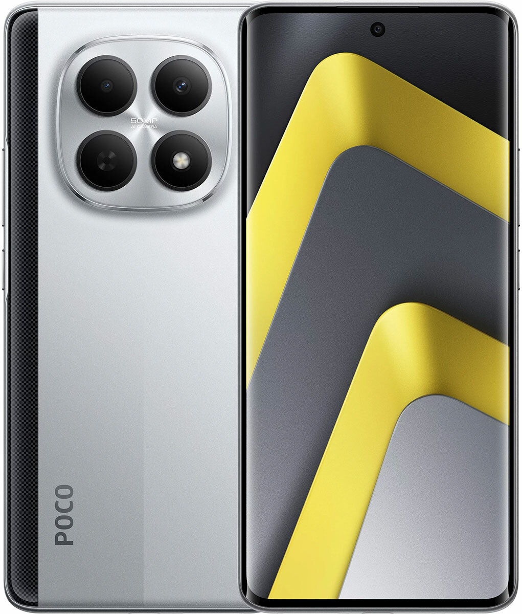 Смартфон Poco M8 5G 8+256 Гб Silver