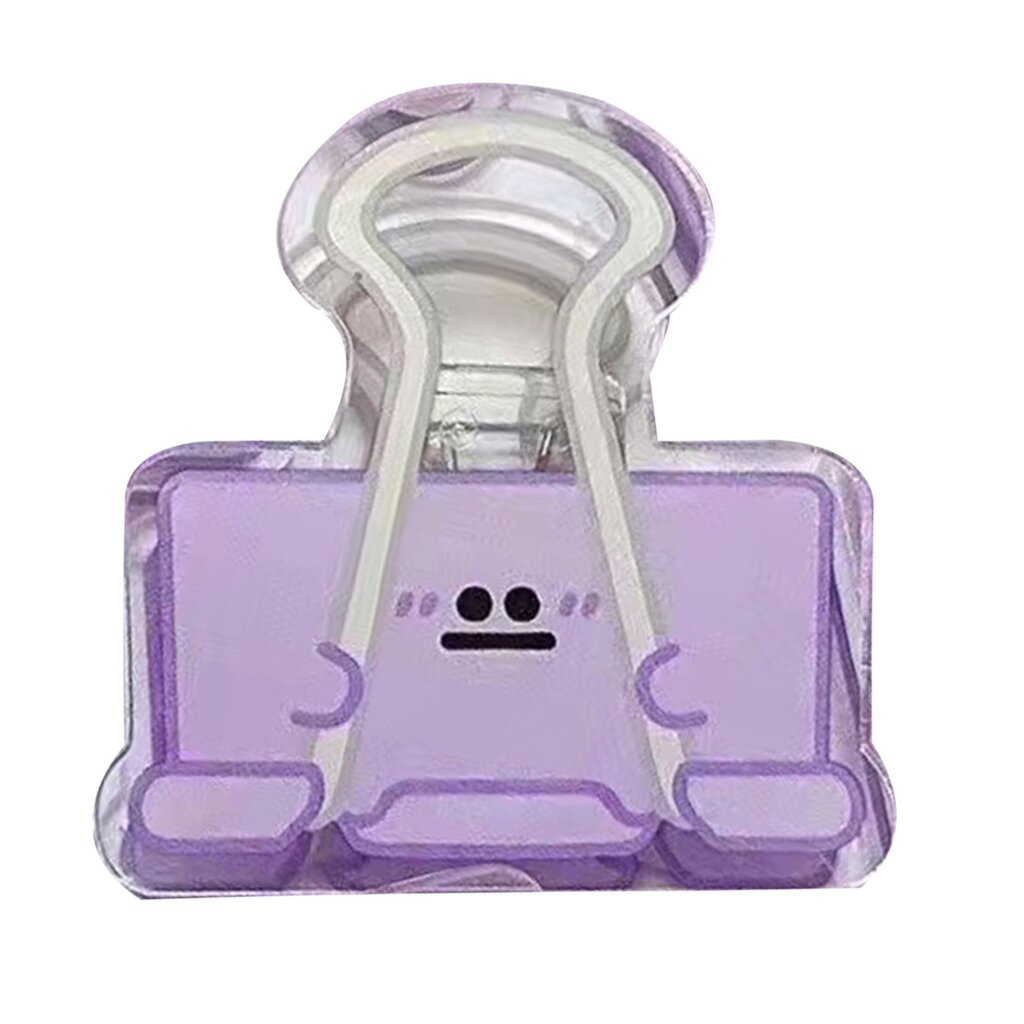 Акриловая Скрепка с Мультяшным Глазом для Бумаги Craft Drawing Board Food Bag Document Photo