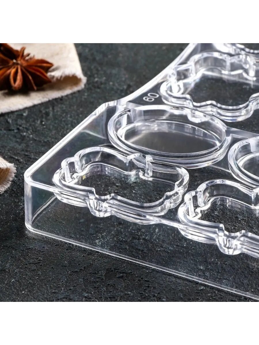 Универсальная форма для конфет и шоколада «Рамочка»