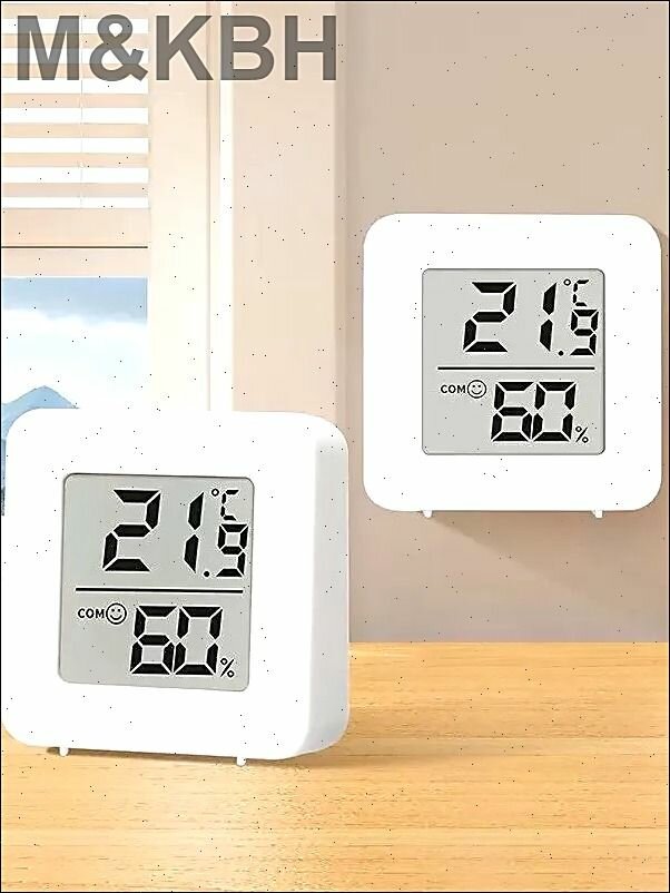 Умная метеостанция с дисплеем для контроля микроклимата Датчик температуры и влажности ZigBee Синхронизация с умным домом