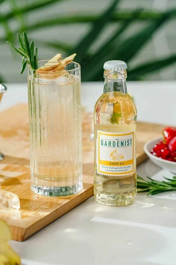 Напиток безалкогольный THE GARDENIST Ginger Ale / Имбирный Эль 200мл