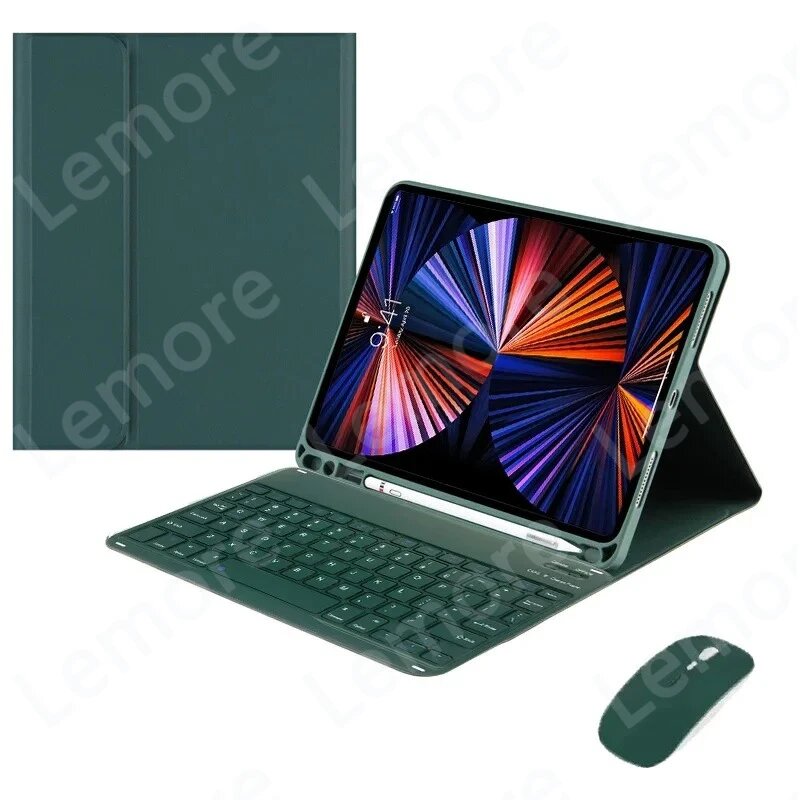 Кожаный чехол для iPad Pro 11 дюймов 2025 года с клавиатурой