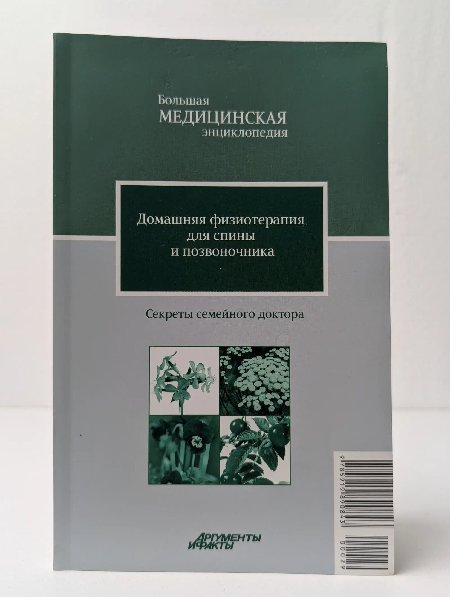 Домашняя физиотерапия для спины и позвоночника Амосов Владимир Николаевич 2012
