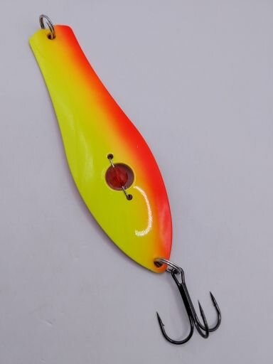 Блесна колебалка Kuusamo Suomi (Professor), 115 мм, 36 г, для ловли хищника