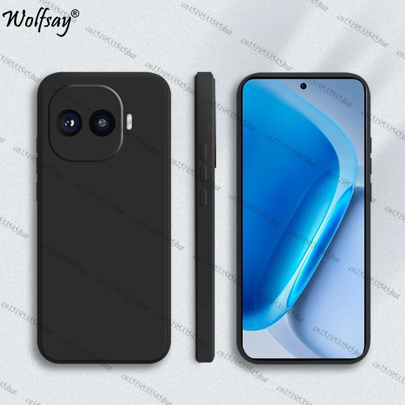 Чехол для Vivo iQOO 15R, противоударный, мягкий, оригинальный, из жидкого силикона, чехол-накладка для Vivo iQOO 15R, Funda