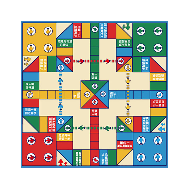 Мультяшный летающий шахматный ковер из хрустального бархата, очень большой, для детей, противоскользящий, а также интерактивный коврик для журнального столика в гостиной для родителей и детей.