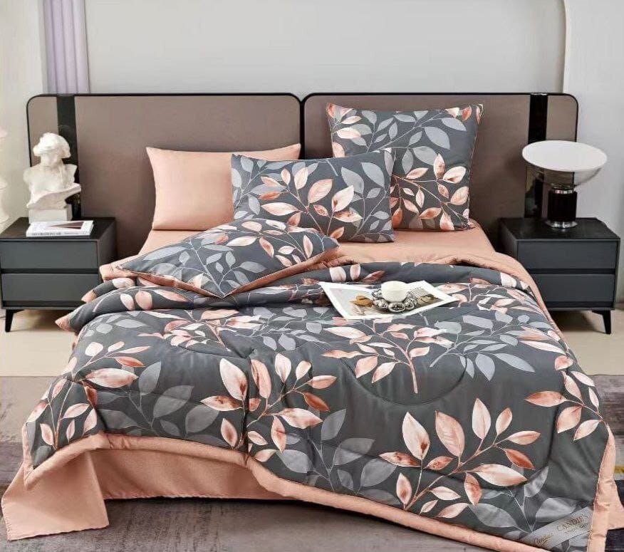 Комплект постельного белья размер двуспальный 2 с готовым одеялом Сатин