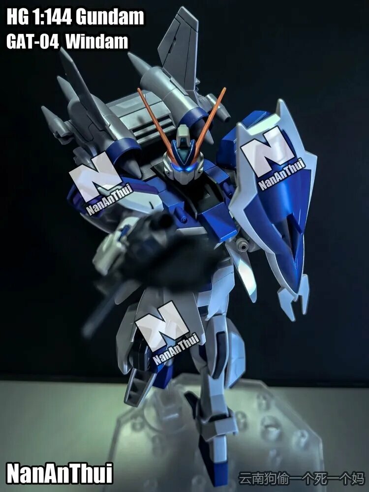 Сборная Игрушечная фигурка модель HG 1:144 Gundam Windam, JIM, Высококачественная модель, Поставляется с бесплатными наклейками